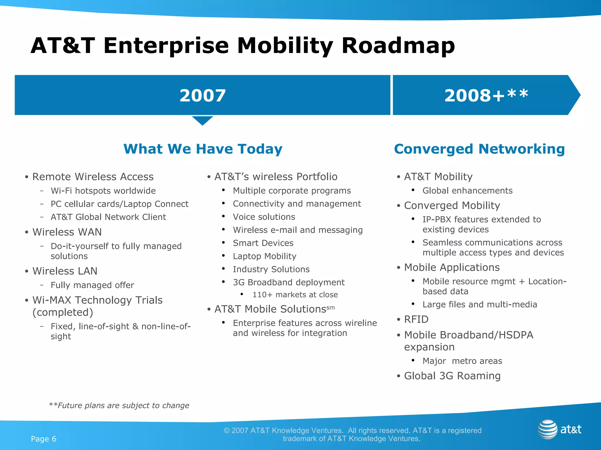 Customer pres 3 technical overviews_at&t mobility | PPT