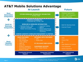 Customer pres 3 technical overviews_at&t mobility | PPT