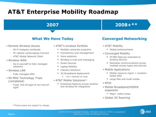 Customer pres 3 technical overviews_at&t mobility | PPT