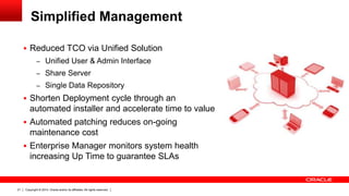 Oracle Access Management - Customer presentation | PPTX
