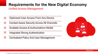 Oracle Access Management - Customer presentation | PPTX