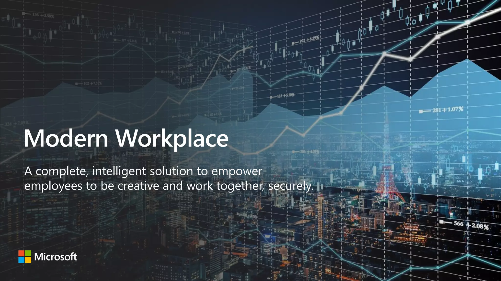 Microsoft's Modern Workplace - productivity and collaboration in ...