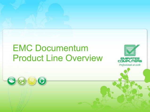 EMC Documentum Product Line Overview | PPT