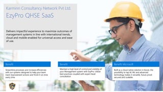 EzyPro QHSE SaaS | PPT