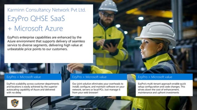 EzyPro QHSE SaaS | PPT