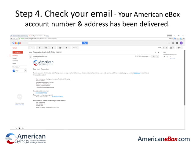 International Shopping with Package Forwarder, American eBox | PPT