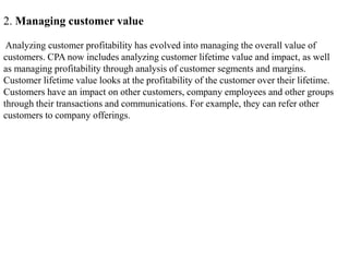 Customer profitability analysis crm ppt | PPTX