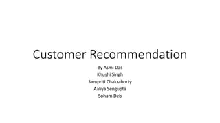 Customer Recommendation Projecttttt.pptx
