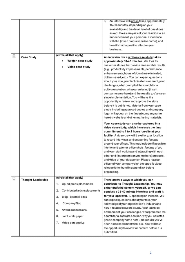 Customer Reference Agreement Template | DOCX