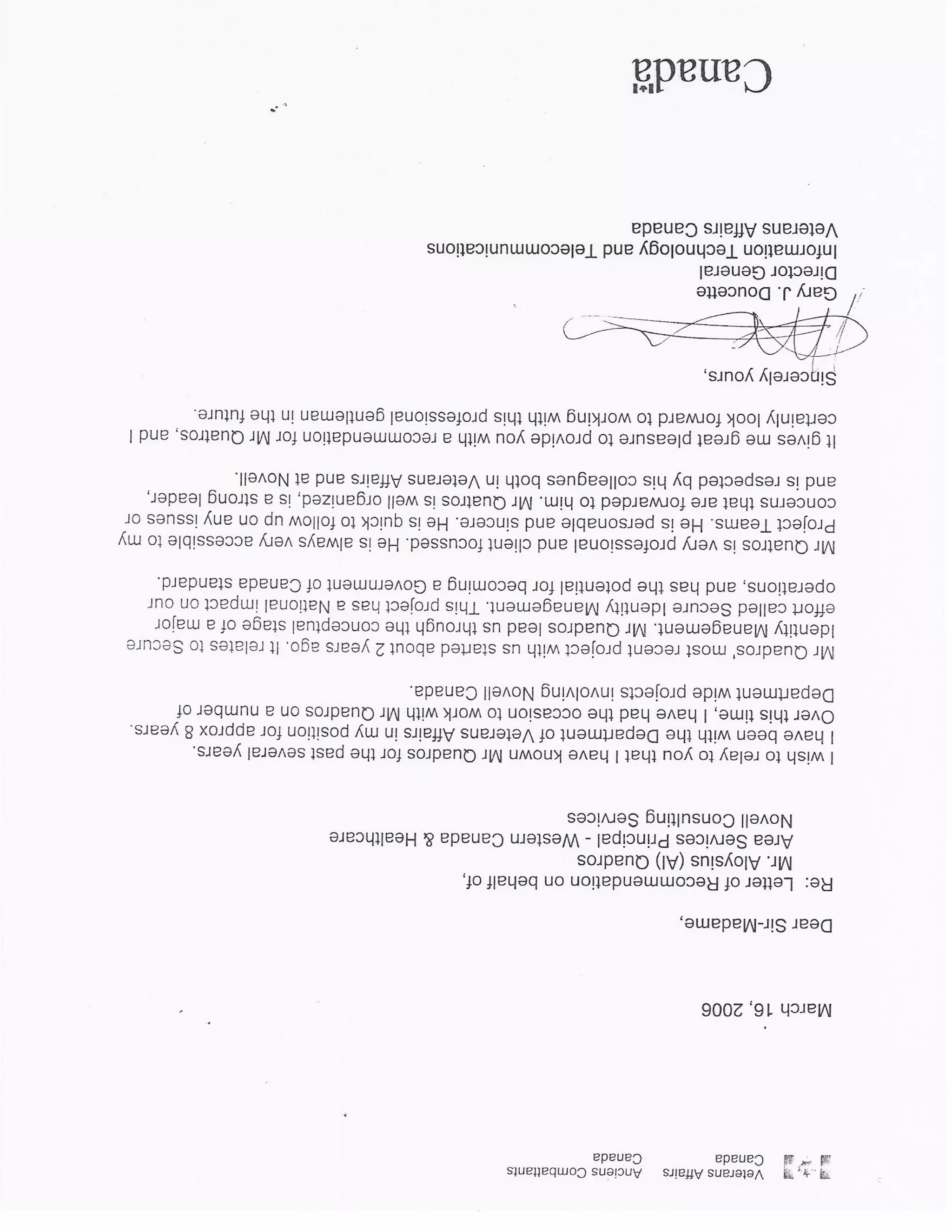 Customer reference letters (Novell) | PDF