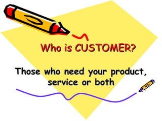 Customer Relation | PPT