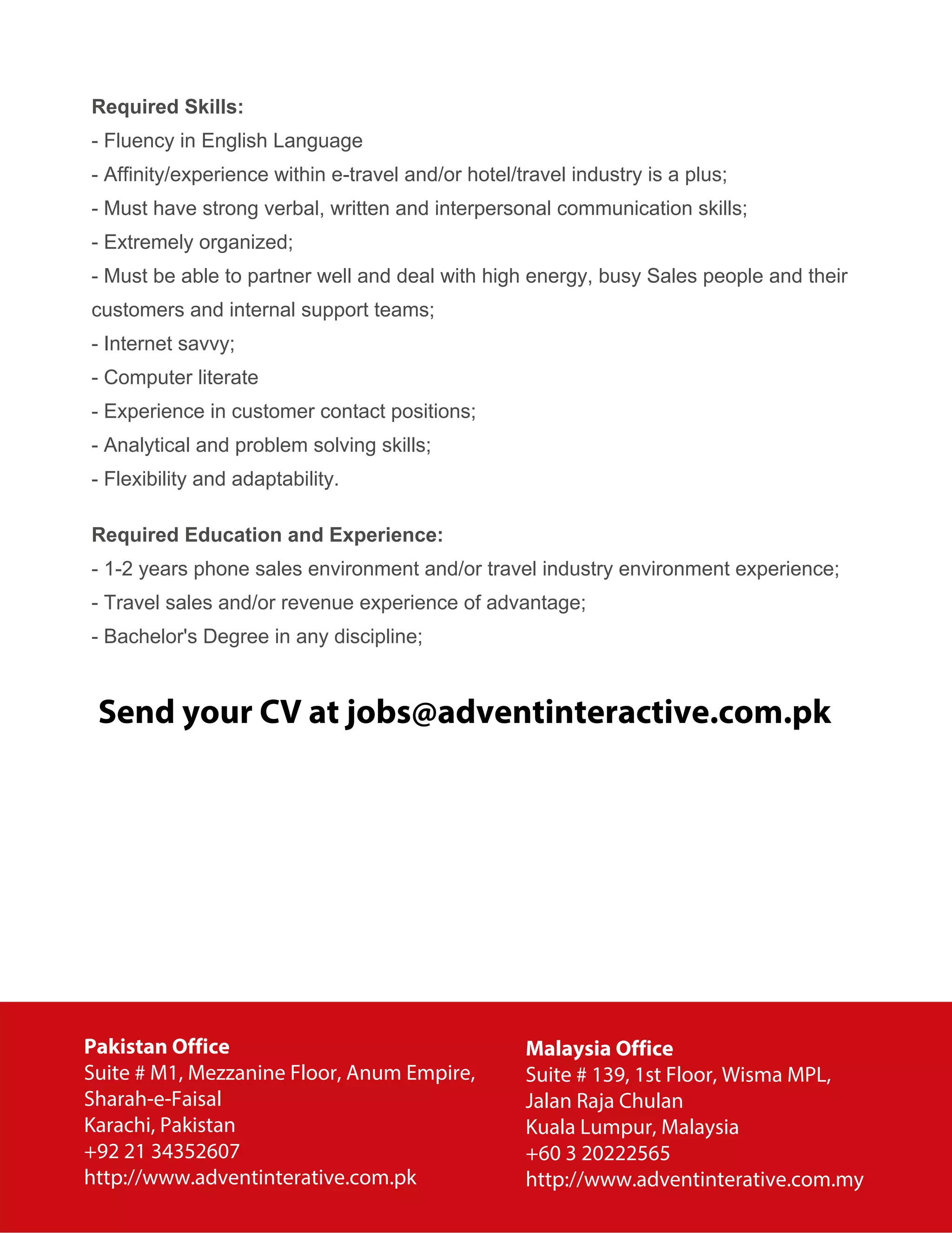 Customer Relationship Officer (Female) | PDF