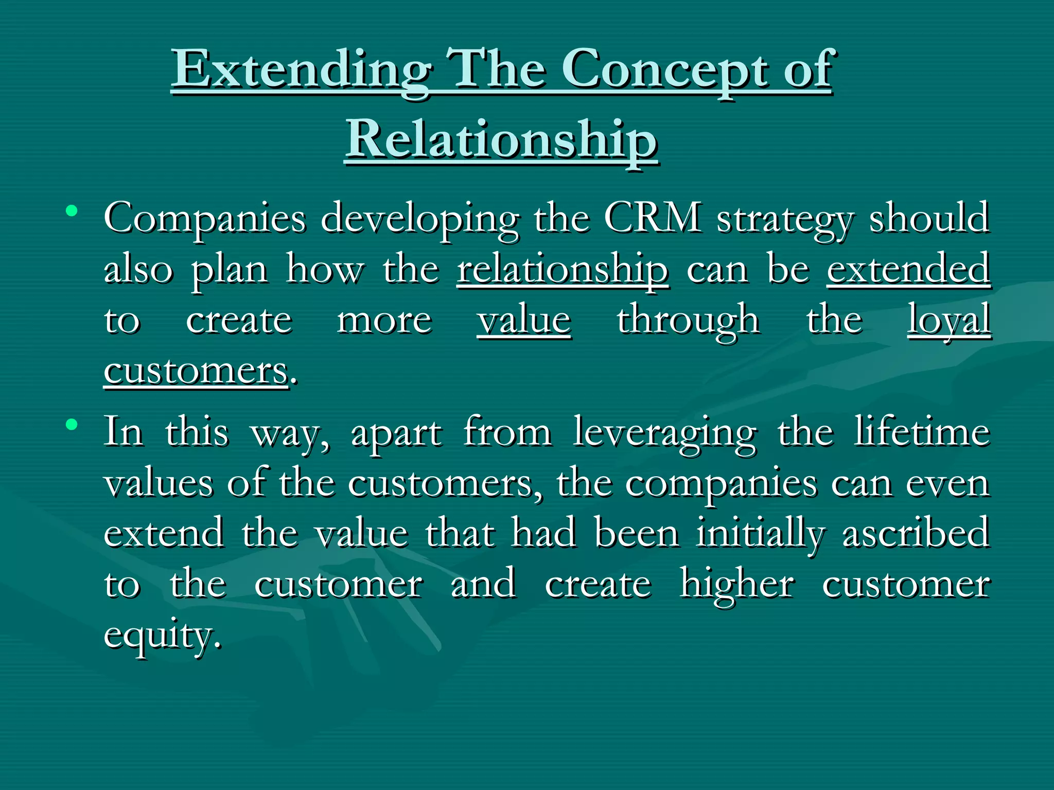 Strategic Customer Relationship Management(SCRM) | PPT