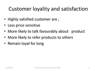 Customer relationship management | PPTX