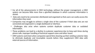 Customer Relationship Management powerpoint | PPTX