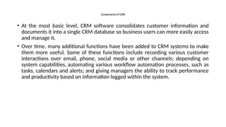 Customer Relationship Management powerpoint | PPTX