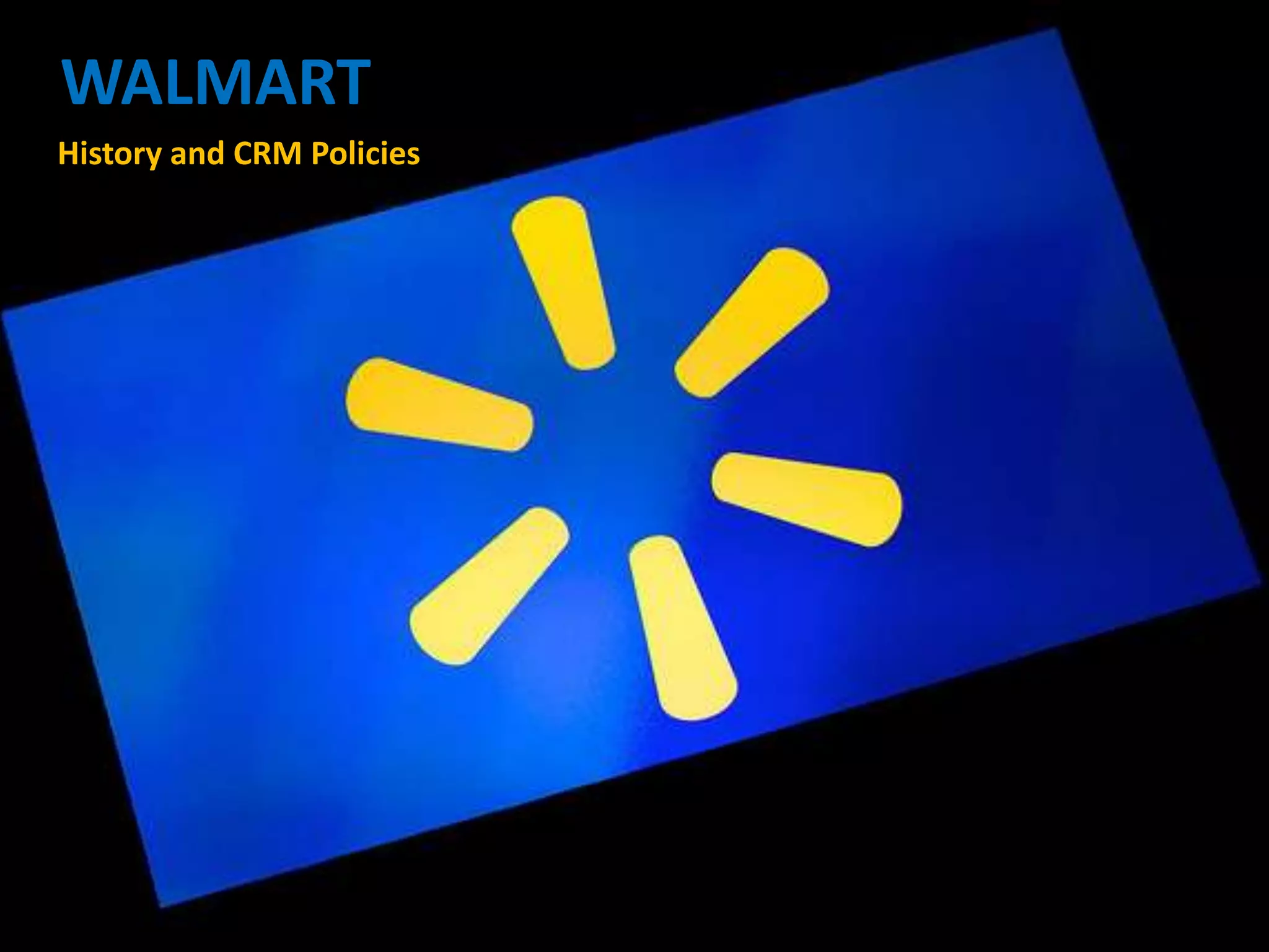 CRM Policies: Comparing Walmart and Target | PPTX