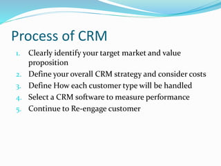 Customer relationship management | PPTX