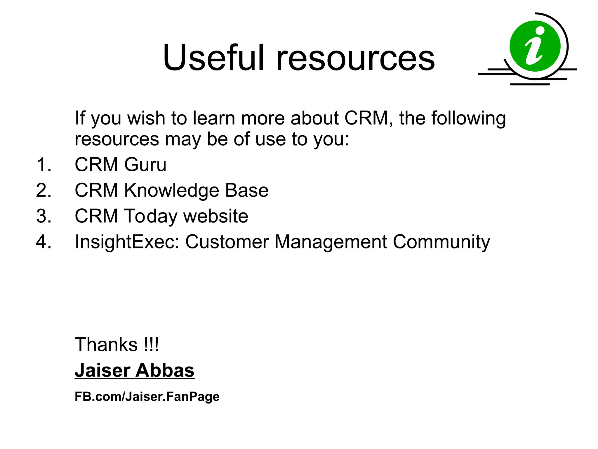 Customer Relationship Management Crm Ppt