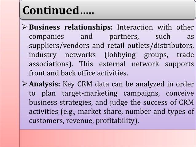 CUSTOMER RELATIONSHIP MANAGEMENT IN BANKS (CRM) in banking-ppt.pptx ...