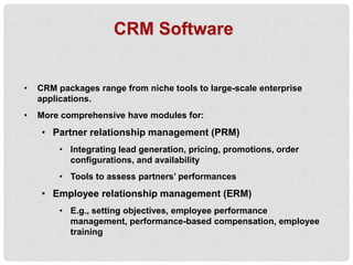 Customer relationship management systems | PPTX