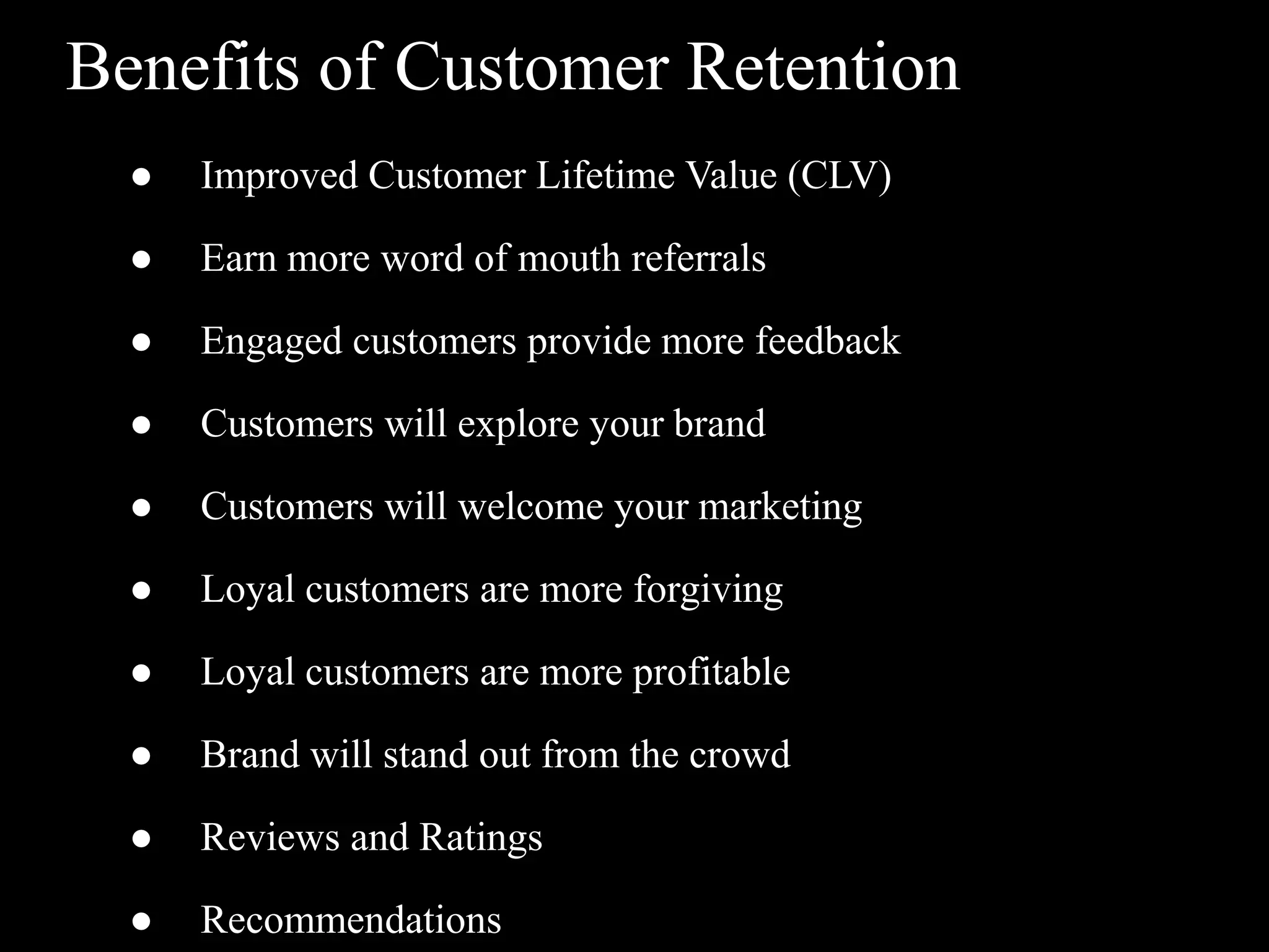Customer retention and relationship marketing | PPTX
