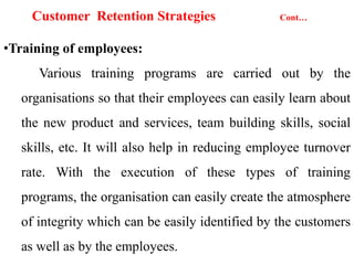 Customer Retention Strategies | PPTX