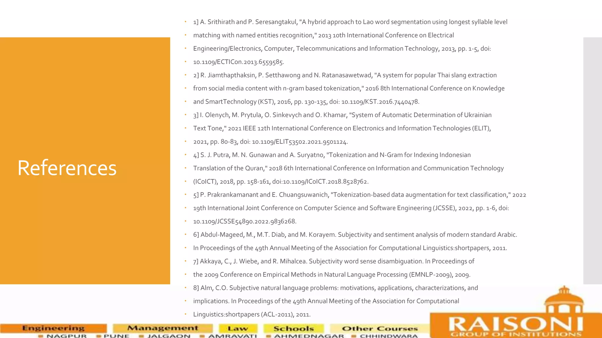 Customer review using sentiment analysis.pptx | Computer Software and Applications | Computing