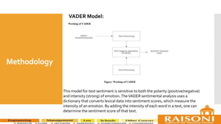 Customer review using sentiment analysis.pptx | Computer Software and ...