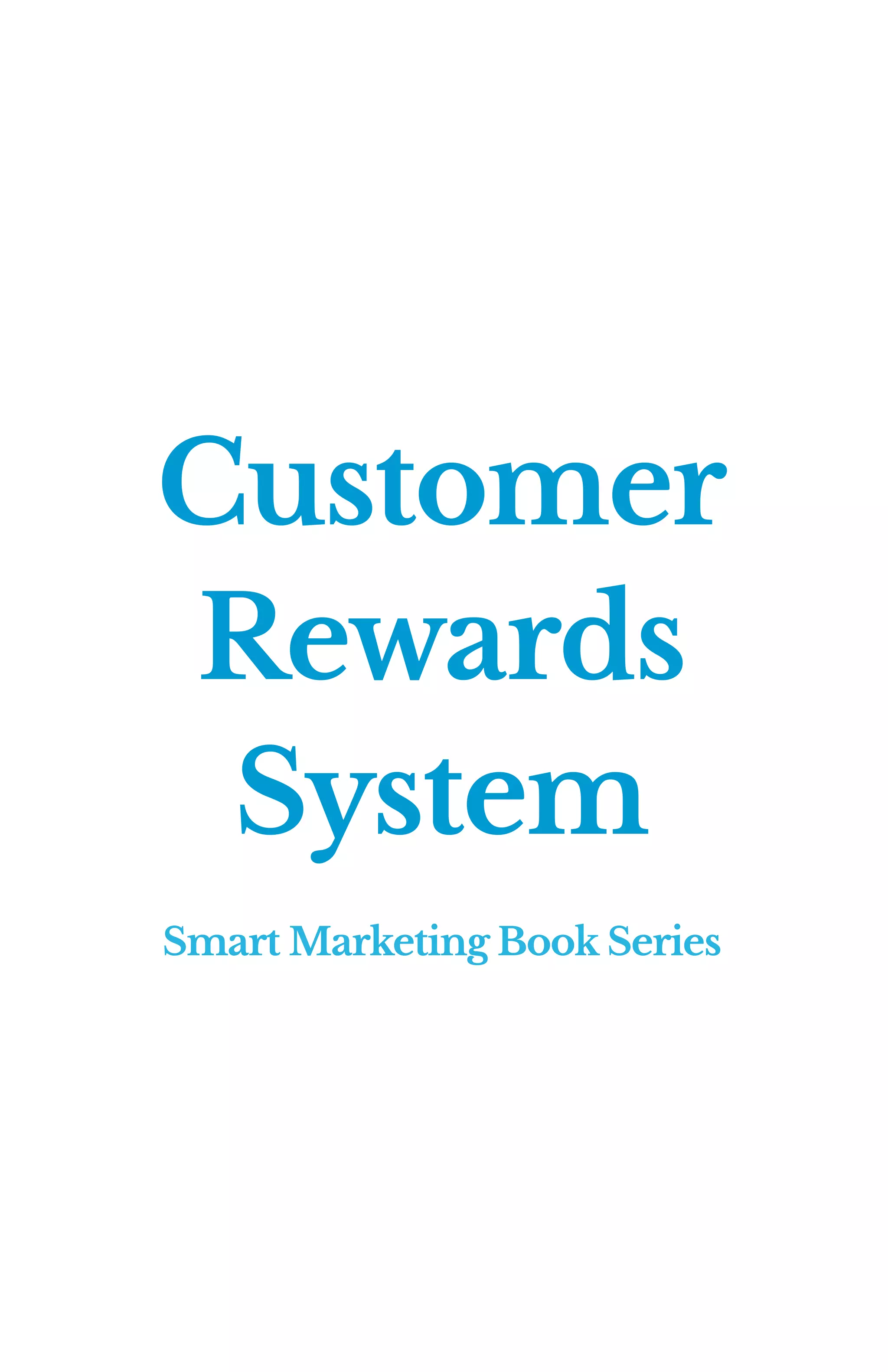Customer Rewards System | PDF