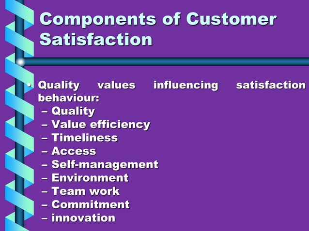 Customer satisfaction | PPT