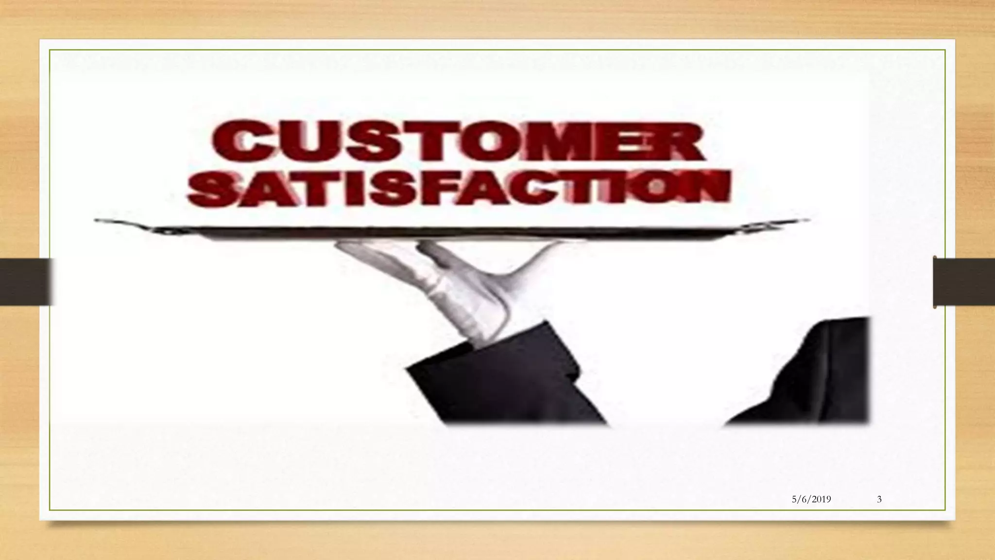 Customer satisfaction | PPTX