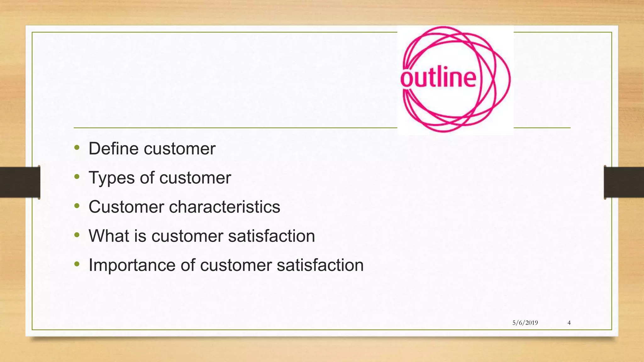 Customer satisfaction | PPTX