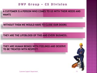 Customer satisfaction DWP | PPSX | Parenting Babies and Toddlers ...