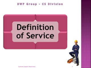 Customer satisfaction DWP | PPSX | Parenting Babies and Toddlers ...