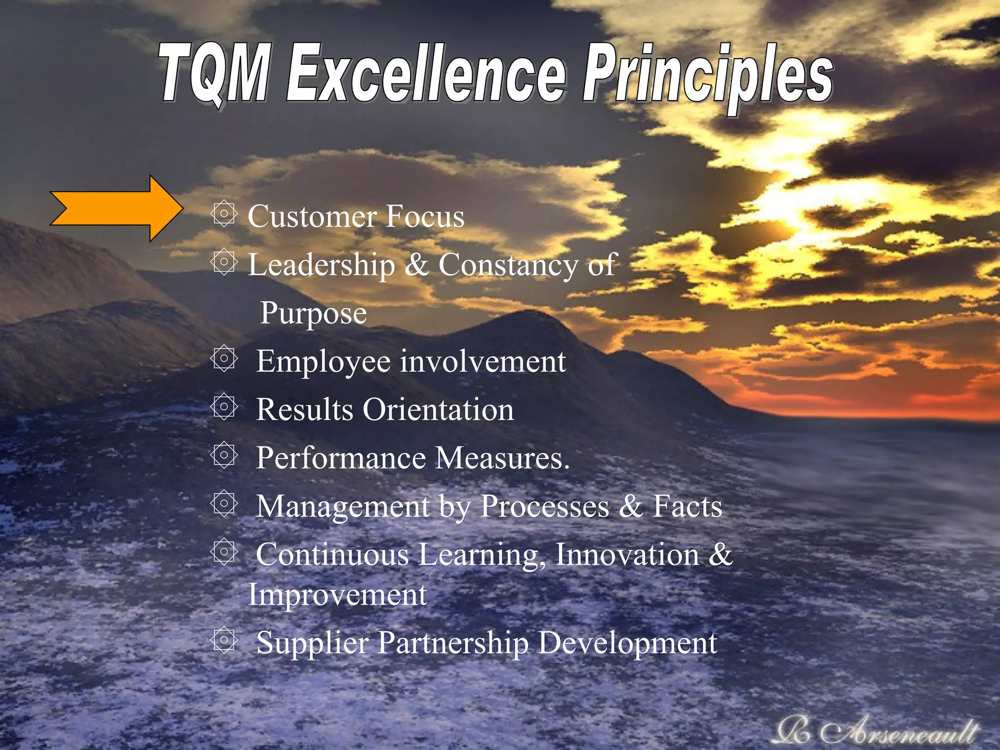 TOTAL QUALITY MANAGEMENT-Customer Satisfaction | PPT