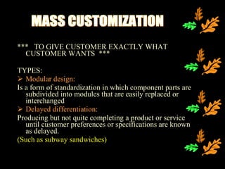 TOTAL QUALITY MANAGEMENT-Customer Satisfaction | PPT