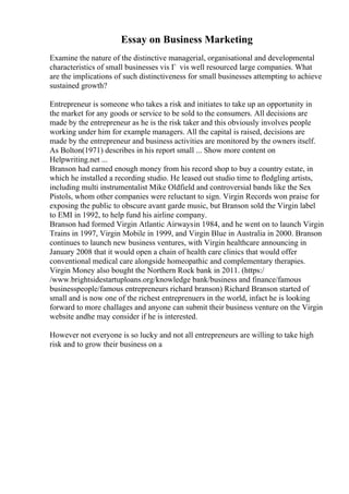 Customer Satisfaction Essay | PDF