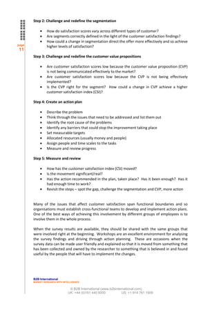 Customer satisfaction surveys | PDF | Consumer Issues | Business