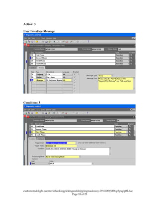 Oracle Applications - Sales Order Entering,Booking,Picking And Shipping Made Easy using Forms ...