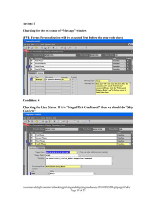 Oracle Applications - Sales Order Entering,Booking,Picking And Shipping Made Easy using Forms ...