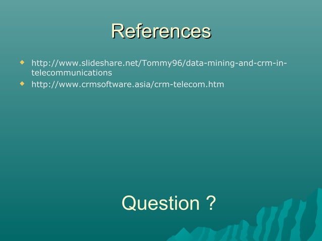 Customer Segmentation An Analytical Crm Approach To Telecommunication Ppt