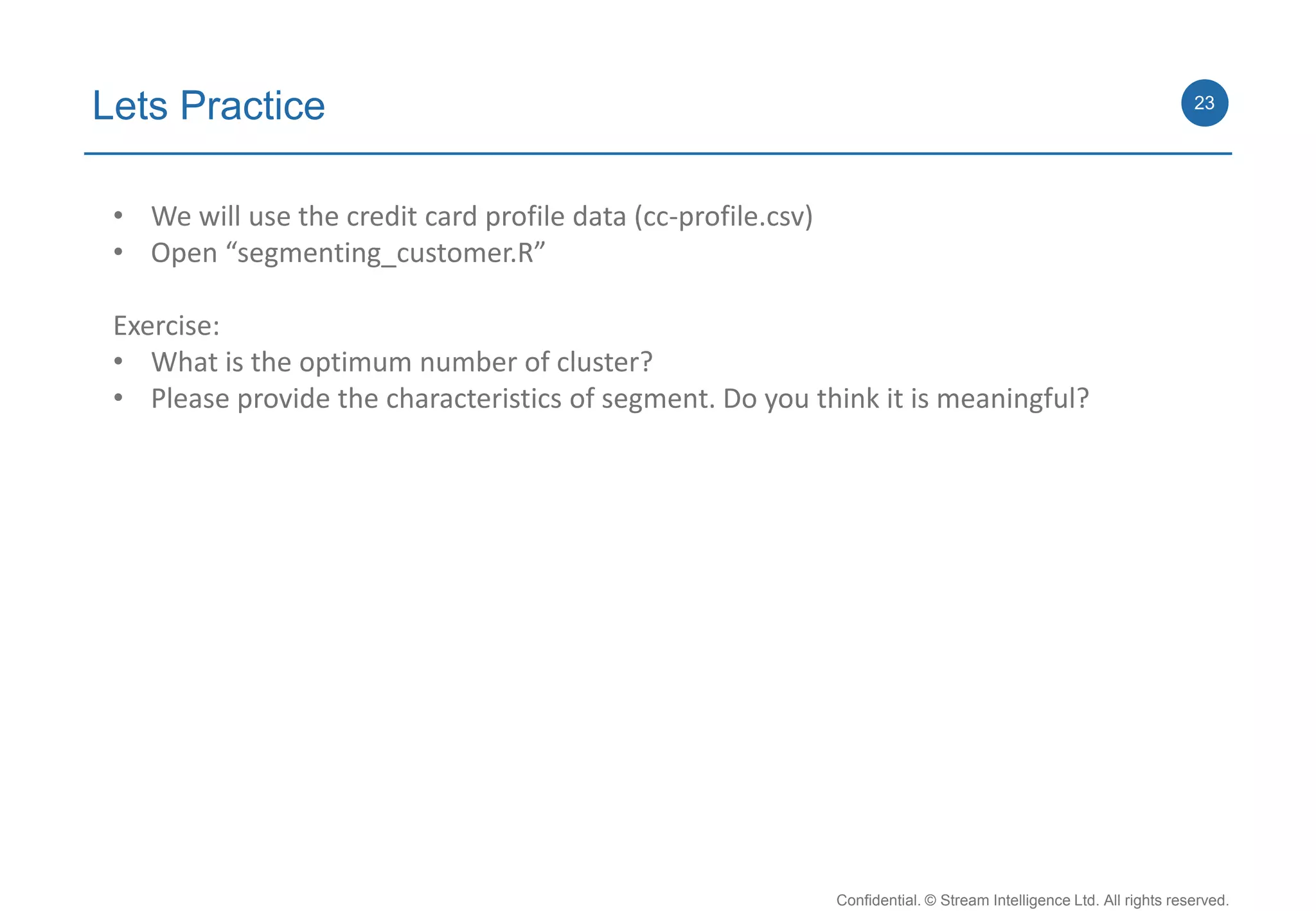 Customer Segmentation using Clustering | PPT Customer Segmentation using Clustering | PPT