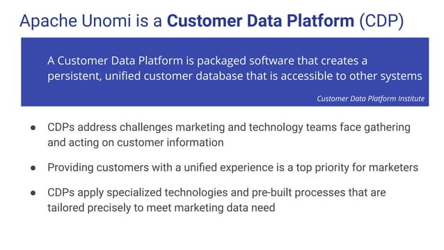 Customer Segmentation And Marketing Automation With Apache Unomi Pdf Computer Software And