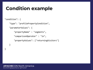 ApacheCon NA 2019 : Customer segmentation and personalization using ...