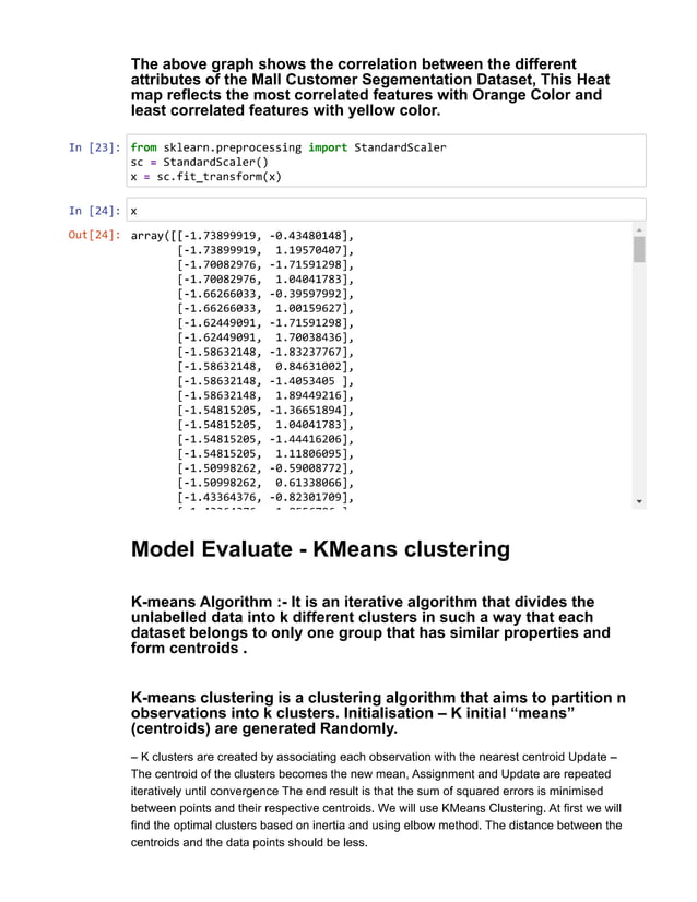 Customer segmentation Of Mall - k means clustering.pdf