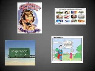 Customer service board | PPTX