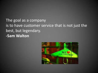 Customer service board | PPTX