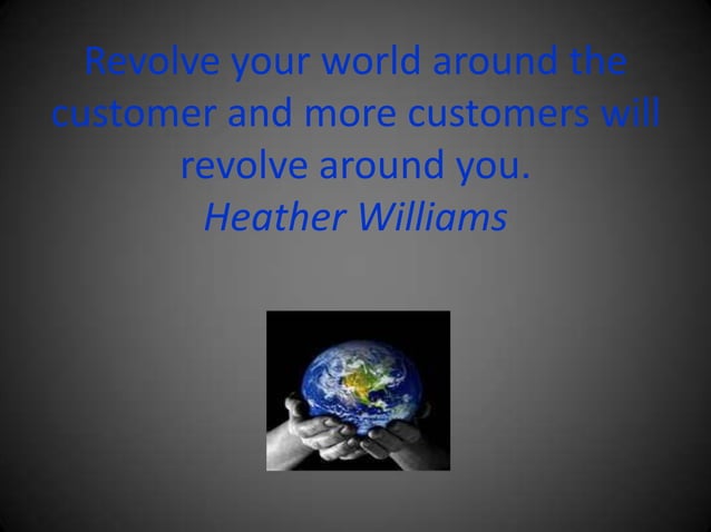 Customer service board | PPTX