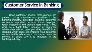 Banking Customer Services
